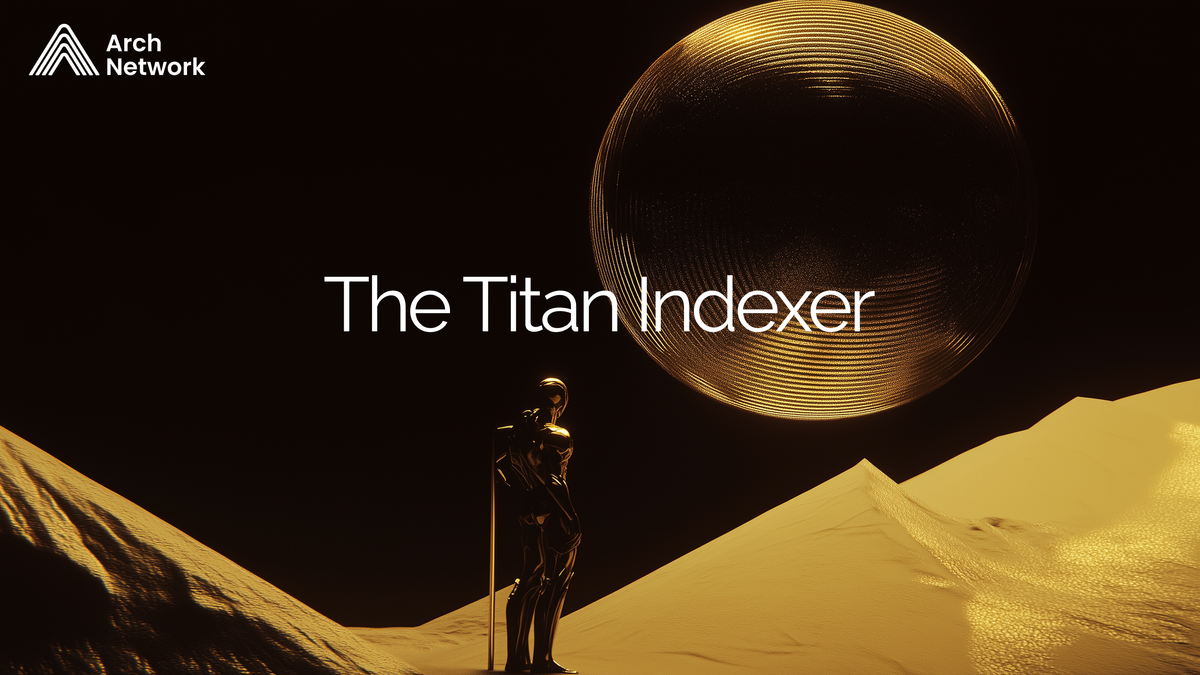 Introducing Titan: The Next-Generation Bitcoin Indexer